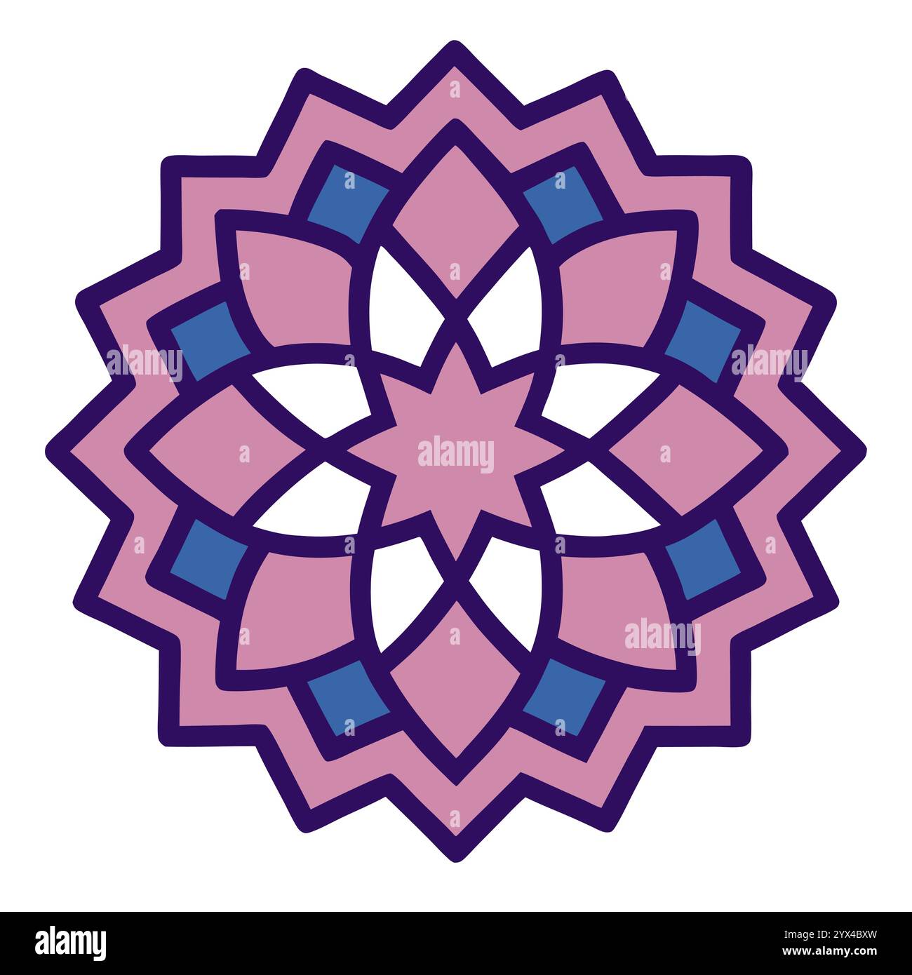 Elegant Islamic Geometric Pattern for Book Covers, Religious Designs ...