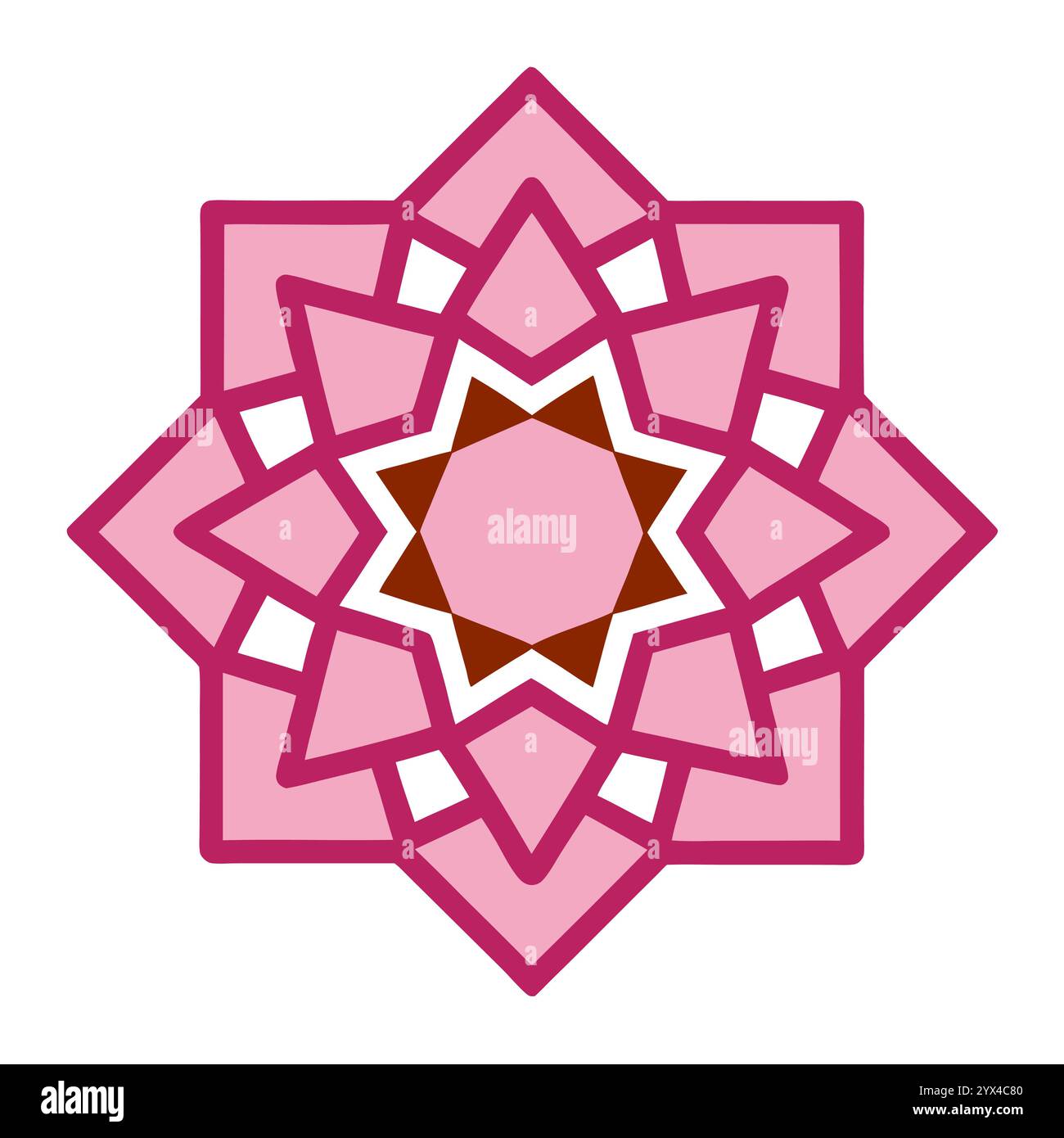 Elegant Islamic Geometric Pattern for Book Covers, Religious Designs ...