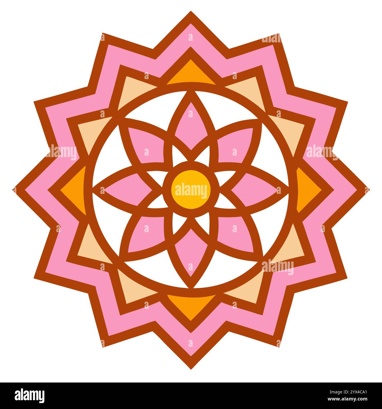 Elegant Islamic Geometric Pattern for Book Covers, Religious Designs ...