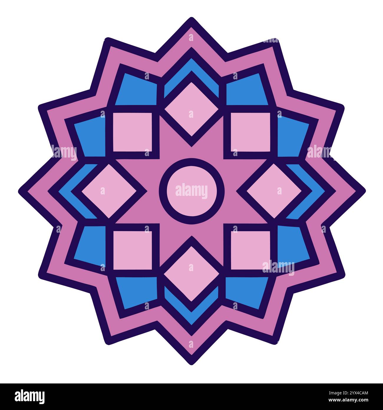 Elegant Islamic Geometric Pattern for Book Covers, Religious Designs ...