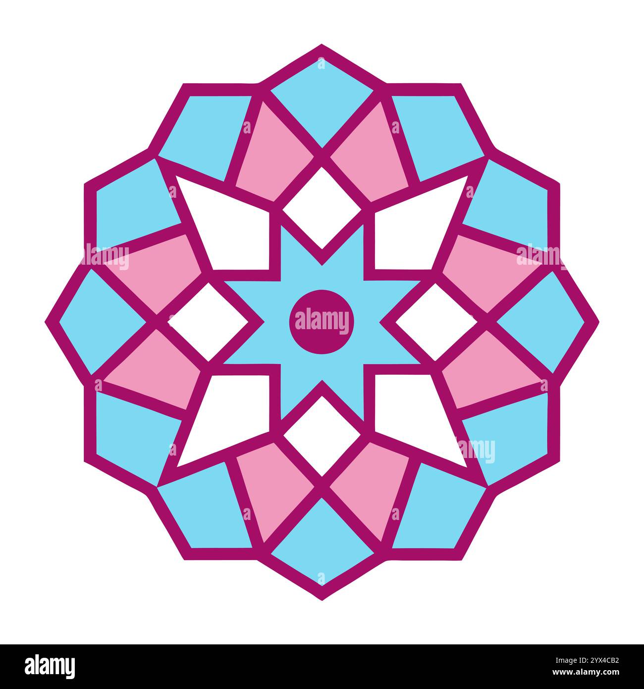 Elegant Islamic Geometric Pattern for Book Covers, Religious Designs ...