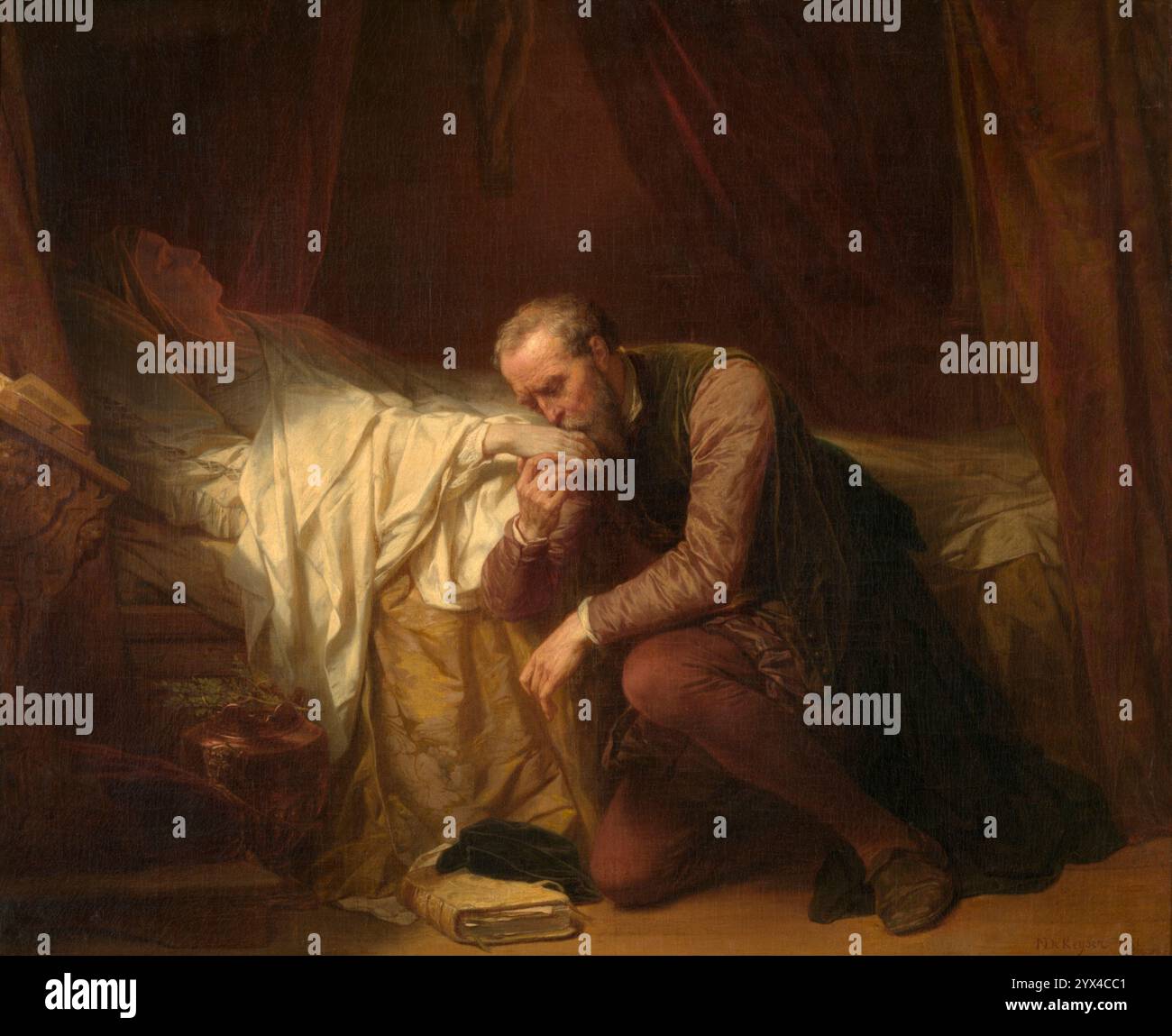 Poet michelangelo di lodovico buonarroti simoni hi-res stock ...