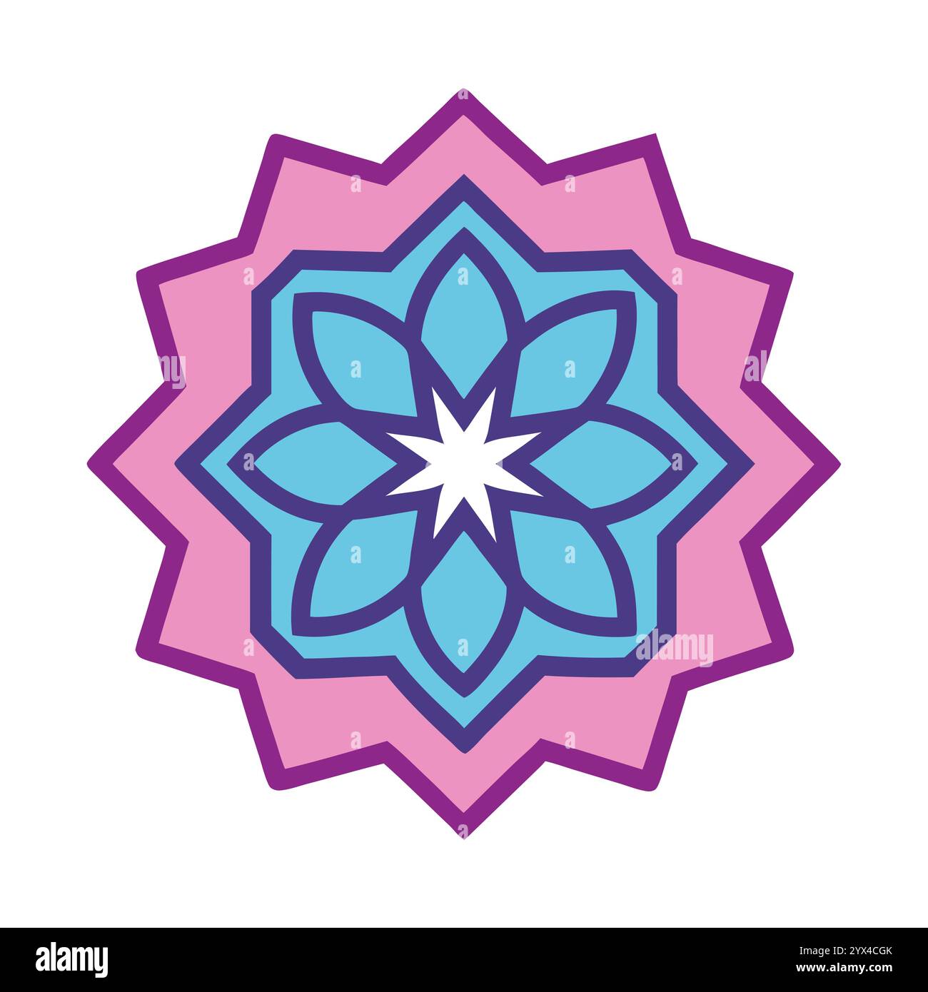Elegant Islamic Geometric Pattern for Book Covers, Religious Designs ...