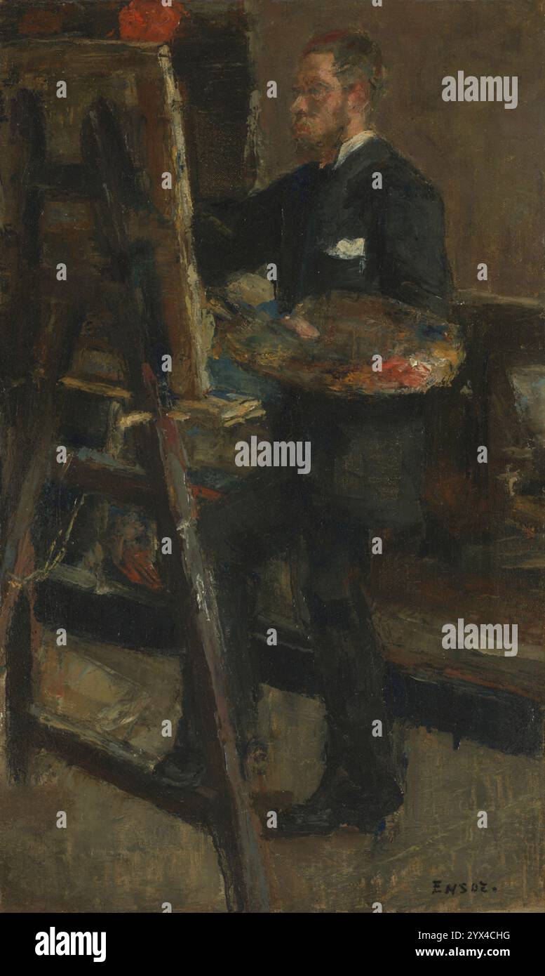 The Painter Alfred William Finch, 1880 or 1882 Stock Photo - Alamy