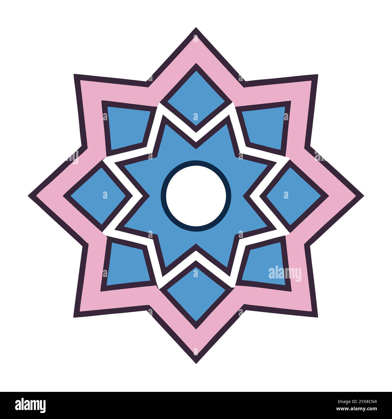 Elegant Islamic Geometric Pattern for Book Covers, Religious Designs ...