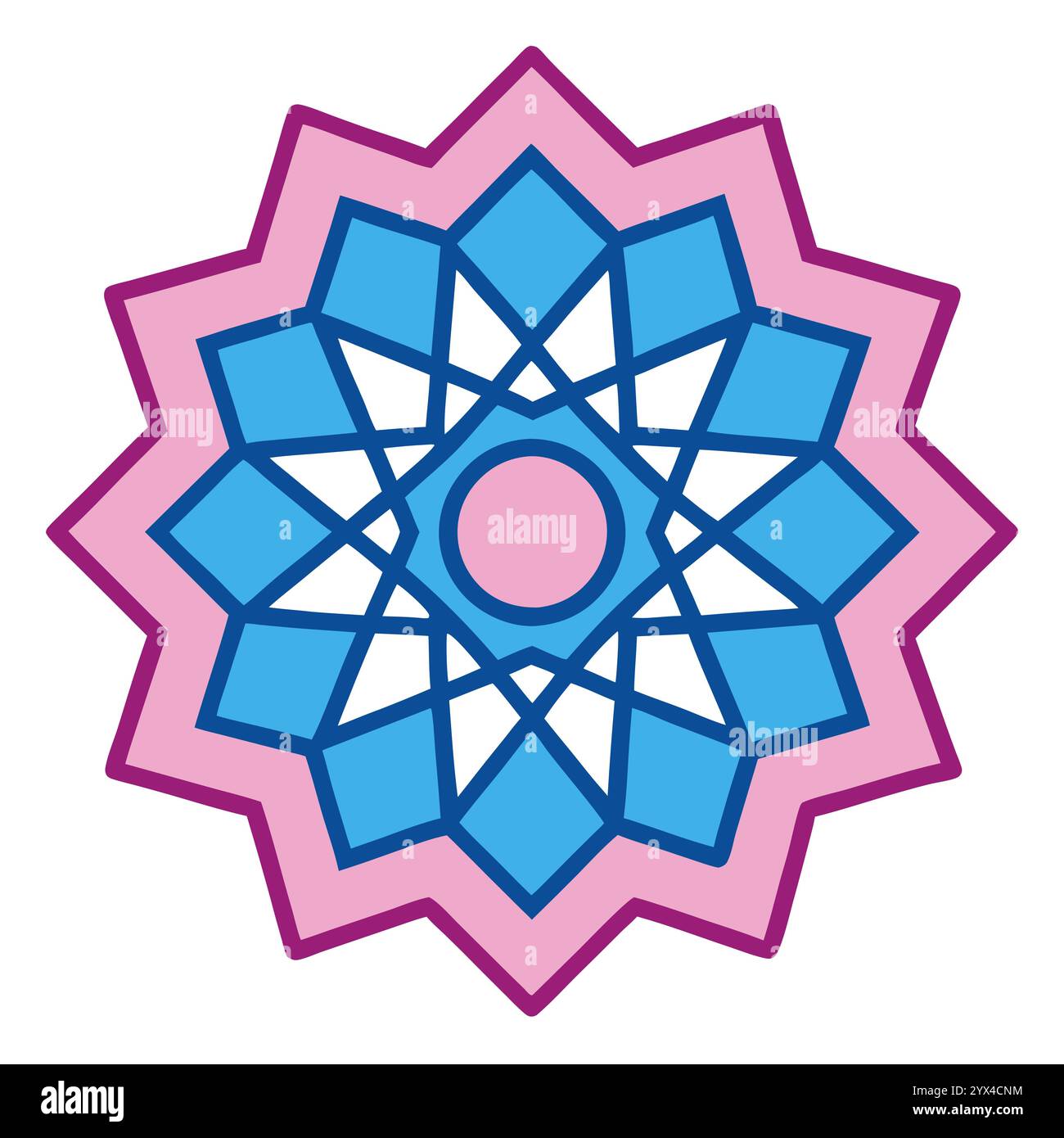 Elegant Islamic Geometric Pattern for Book Covers, Religious Designs ...