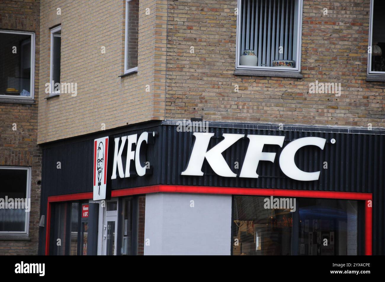 Copenhagen/ DenmarK/13 december 2024/ KFC kentucky fried chicken ...