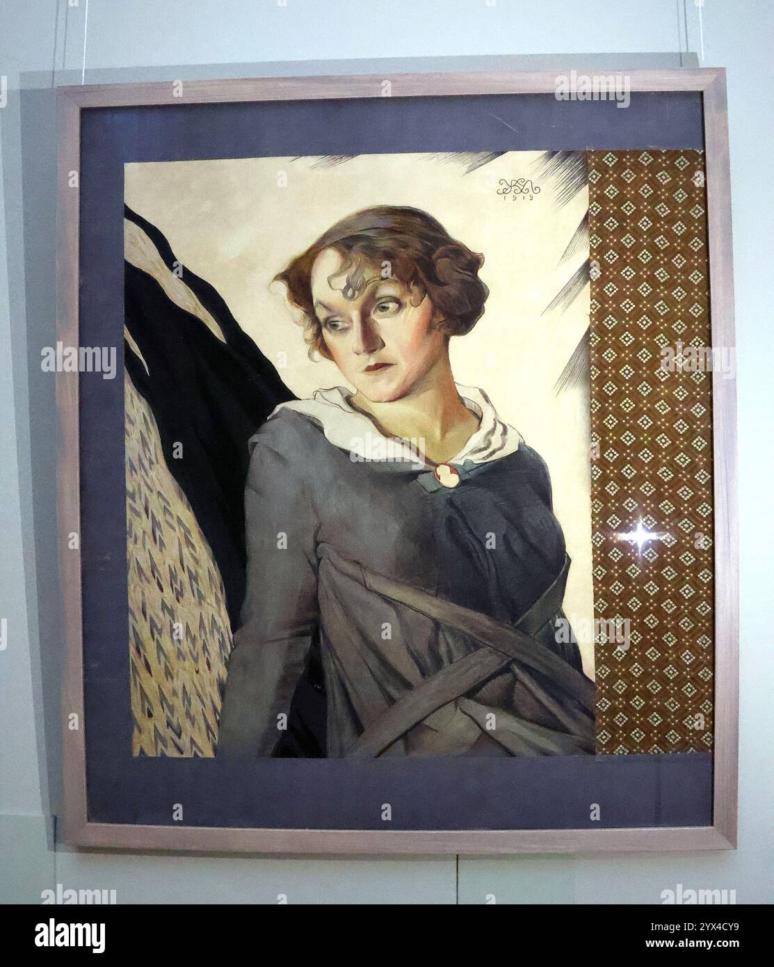 KYIV, UKRAINE - NOVEMBER 28, 2024 - The Woman’s Portrait (1919) by ...