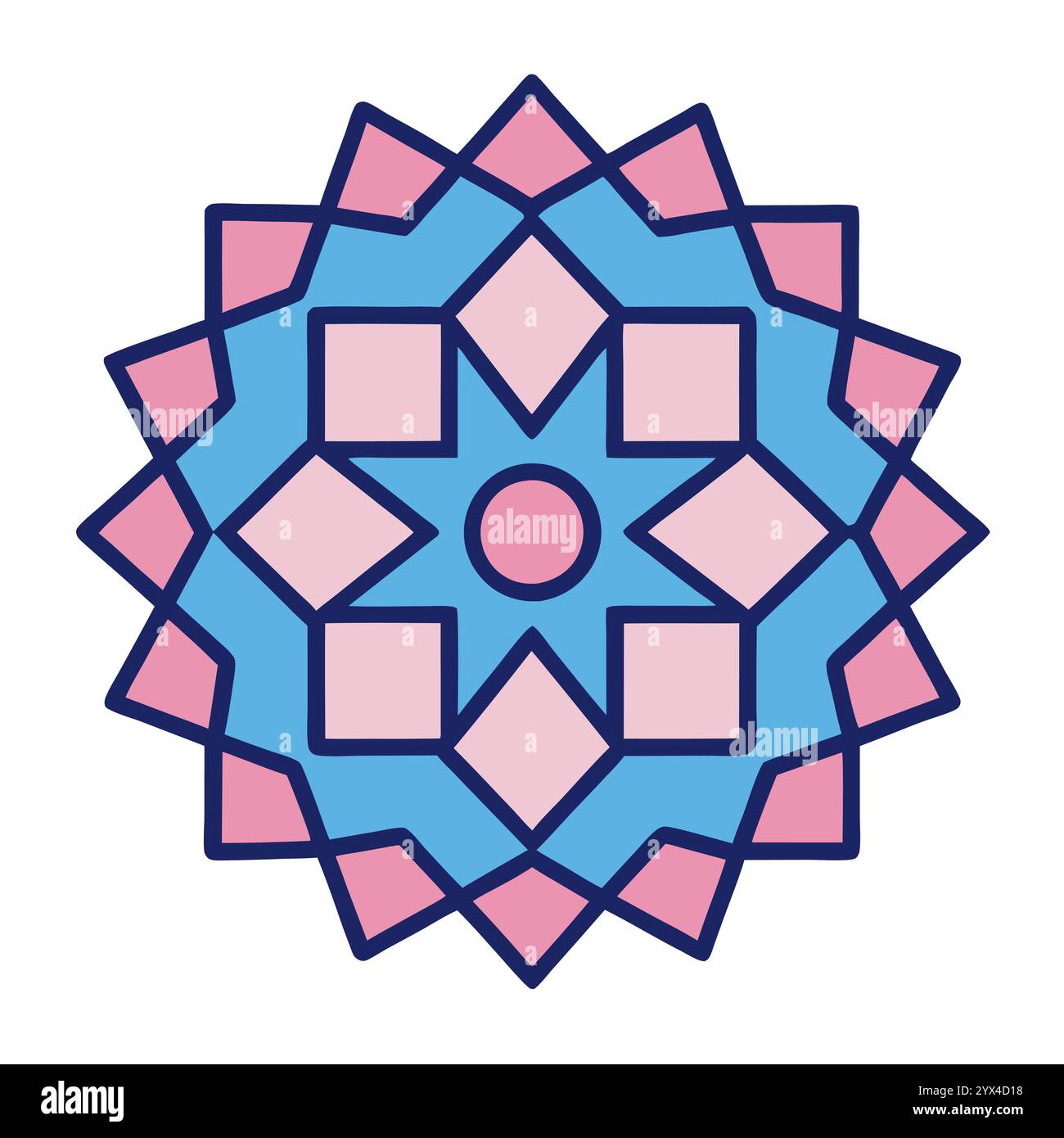 Elegant Islamic Geometric Pattern for Book Covers, Religious Designs ...
