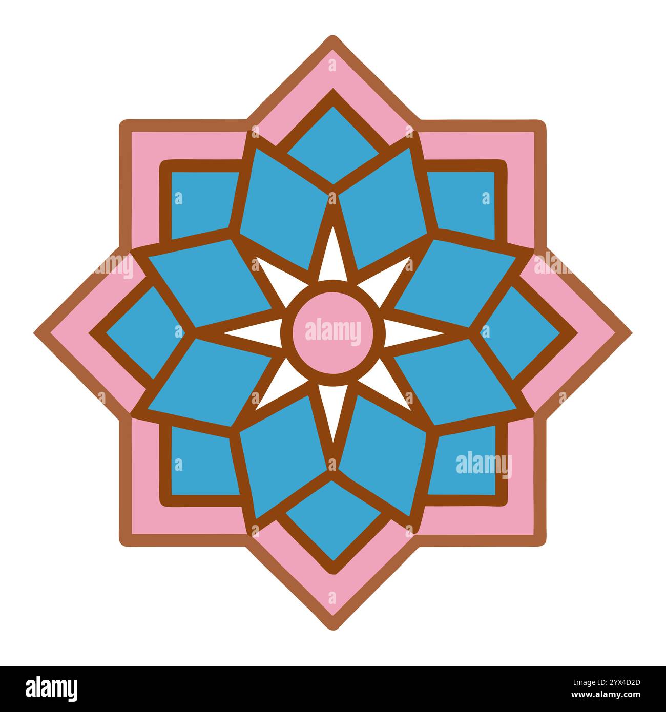 Elegant Islamic Geometric Pattern for Book Covers, Religious Designs ...