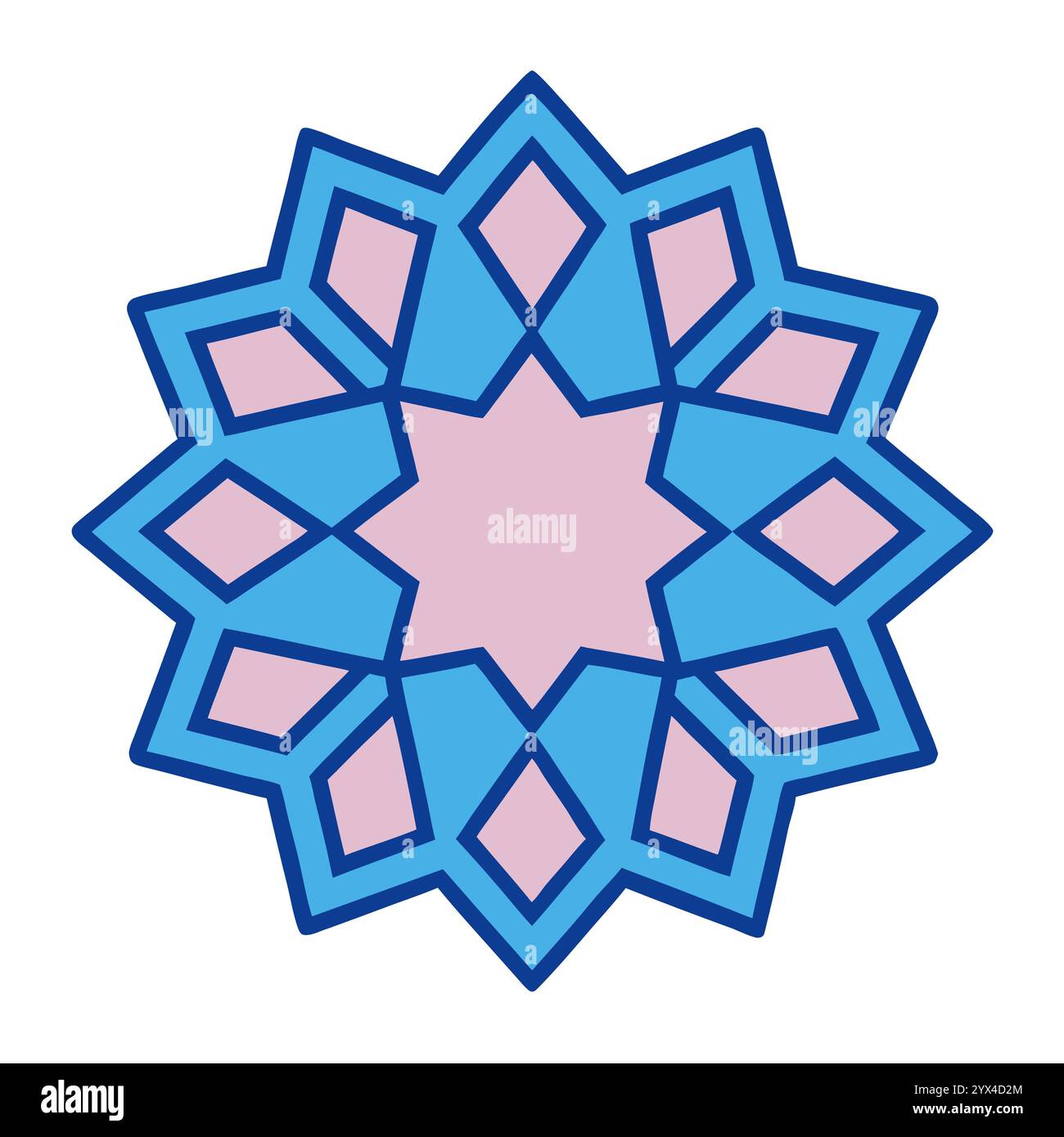 Elegant Islamic Geometric Pattern for Book Covers, Religious Designs ...
