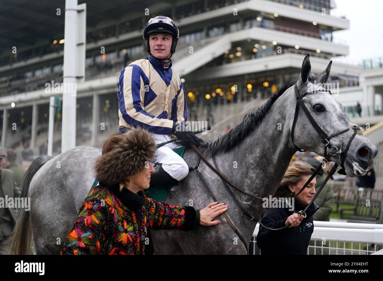 King Turgeon and jockey Jack Tudor after winning the Sonic The Hedgehog ...