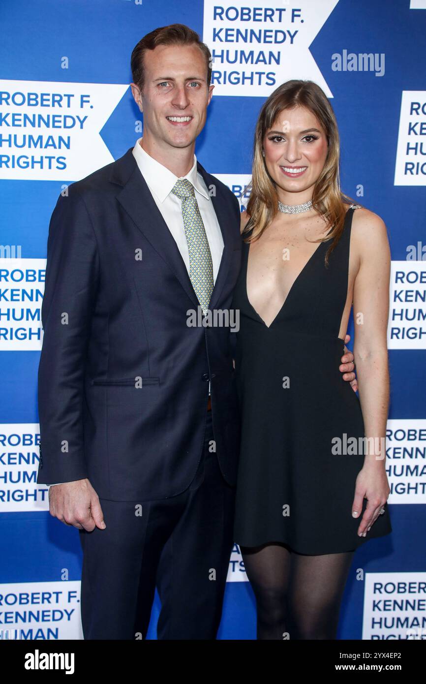 Max Meltzer, left, and Kerry Kennedy Meltzer attend the Robert F ...