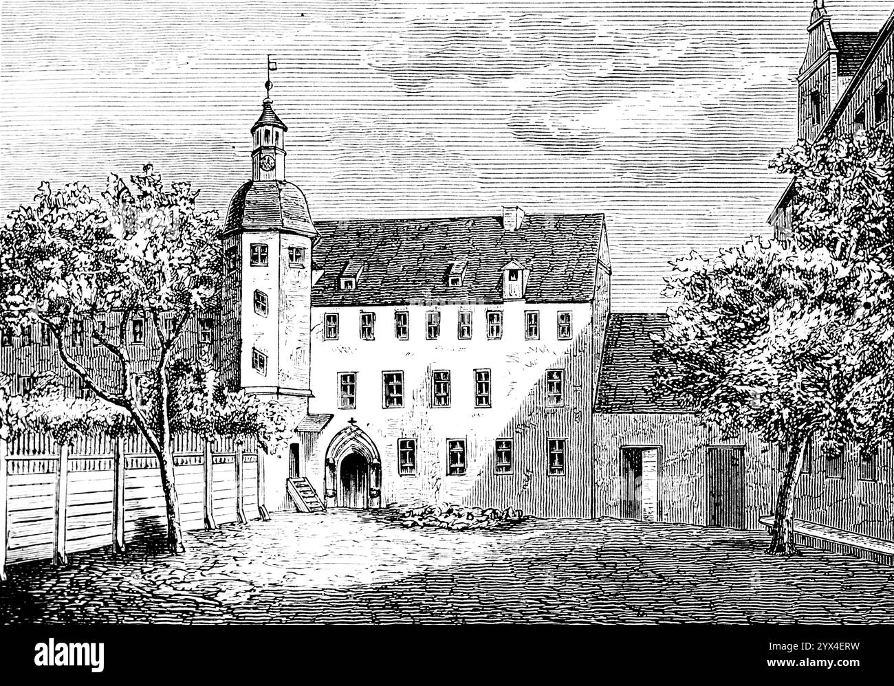The Luther House, former monastery in Wittenberg, a gift from the ...