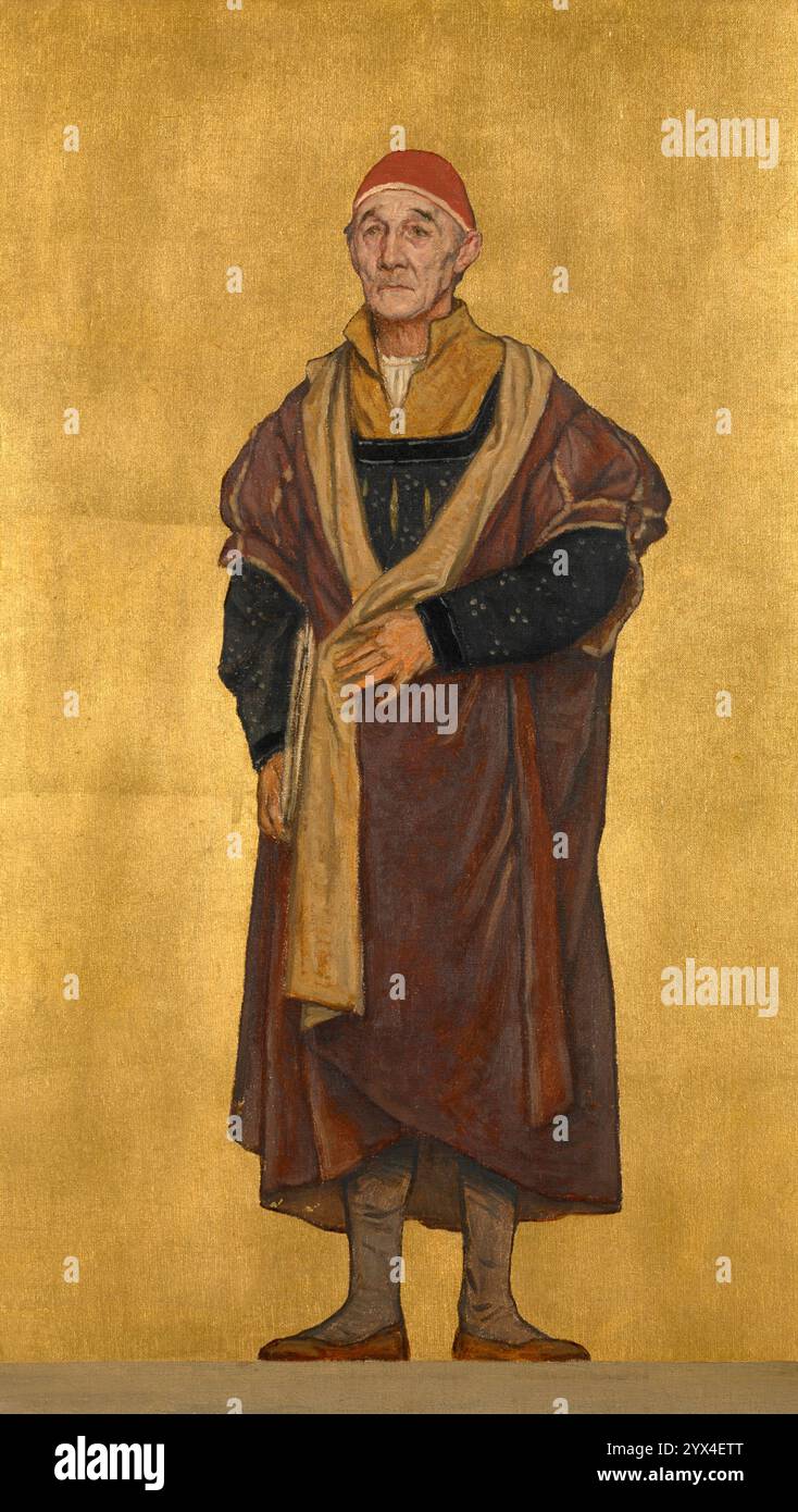 The Painter Gerard David, 1889 Stock Photo - Alamy