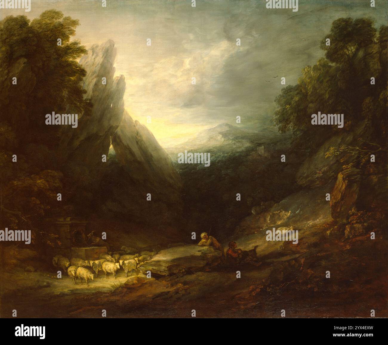 English baroque landscape painting hi-res stock photography and images ...