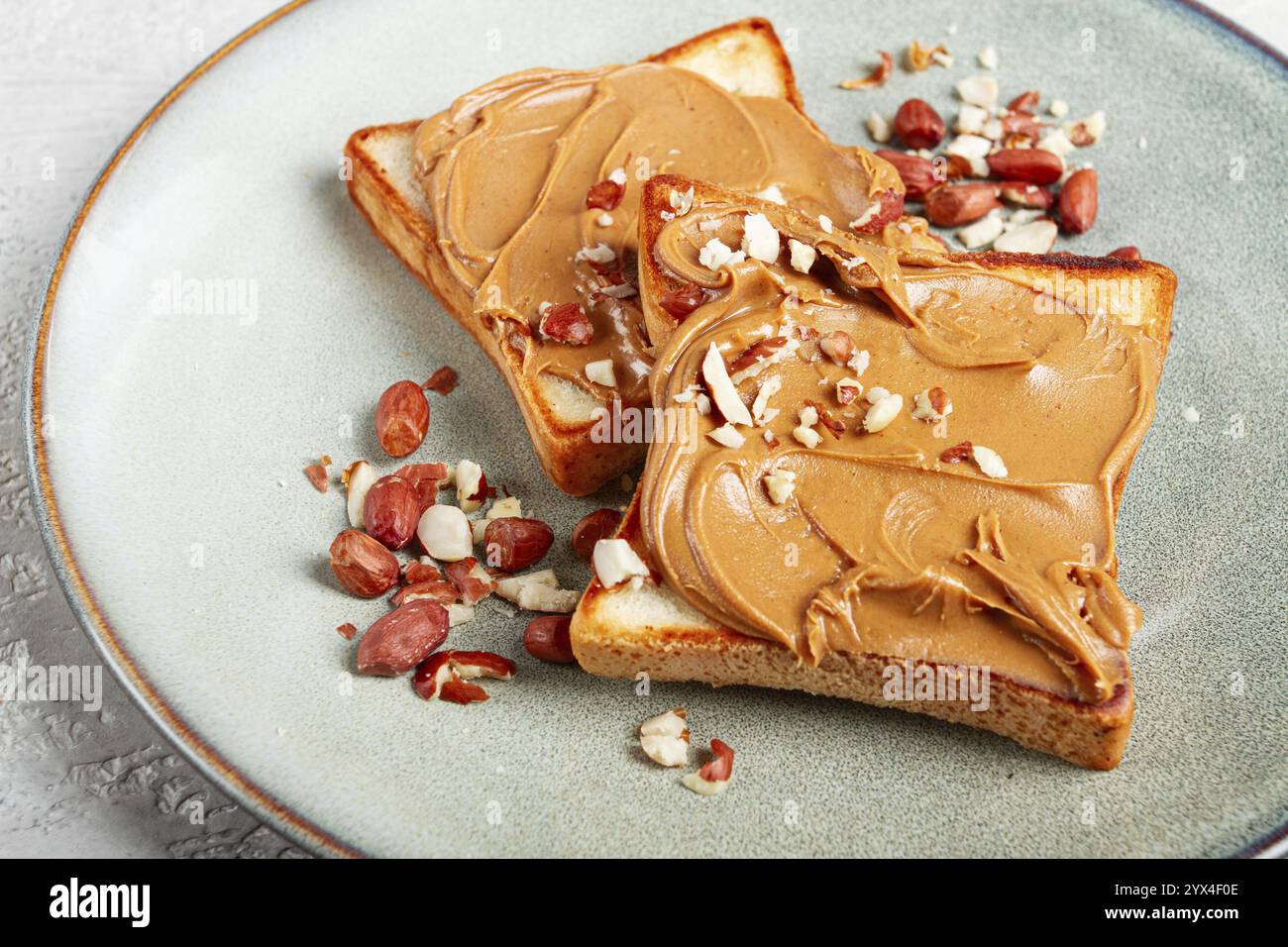Top view crunchy toast hi-res stock photography and images - Alamy