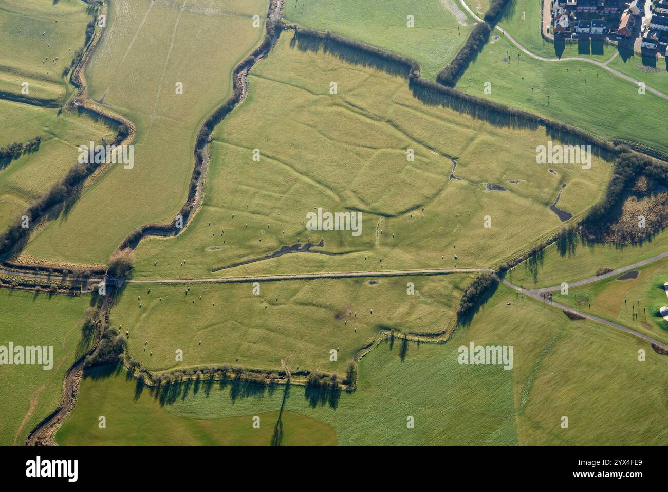 Quarrendon II deserted medieval village, Buckinghamshire, 2022 Stock ...