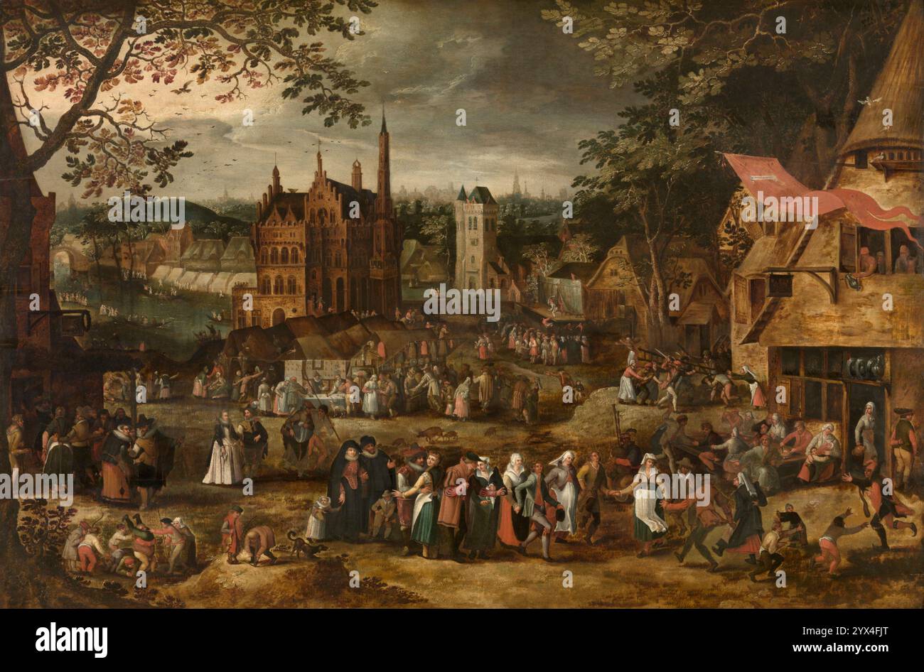 Village Fair, 1610 Stock Photo - Alamy