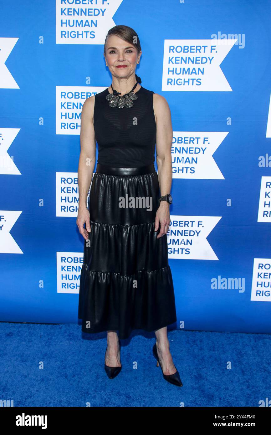 Actor Kathryn Erbe attends the Robert F. Kennedy Ripple of Hope Award ...