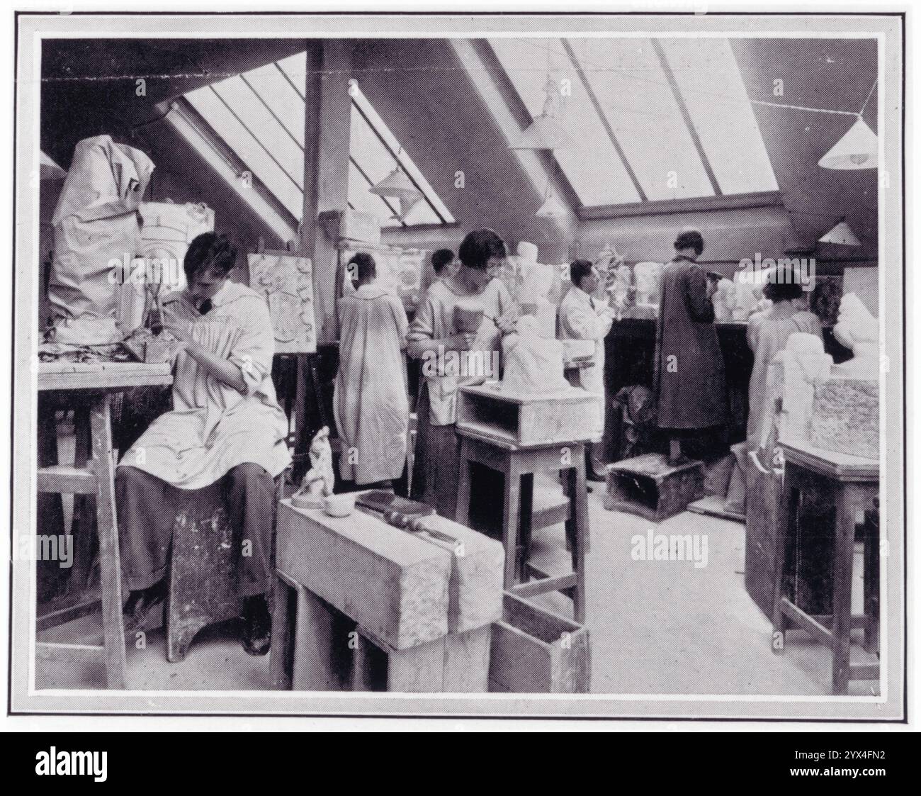 Photo from 'The Sphere' of L.C.C. Central School of Arts and Crafts in ...