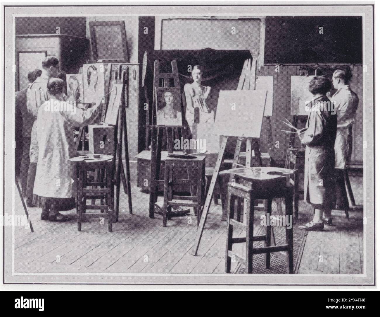 Photo from 'The Sphere' in the women's Large Life Room of a group of ...