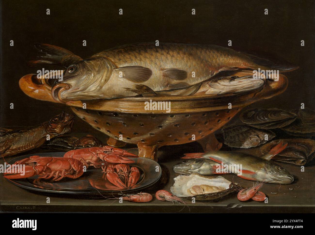Still Life with Fish, 1612-1621 Stock Photo - Alamy