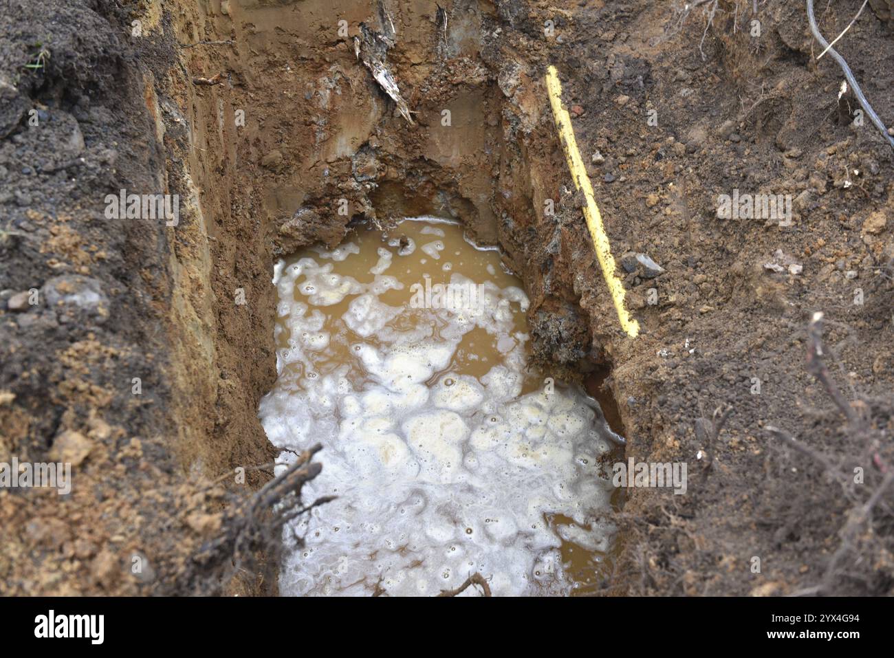Pipe excavation hi-res stock photography and images - Alamy