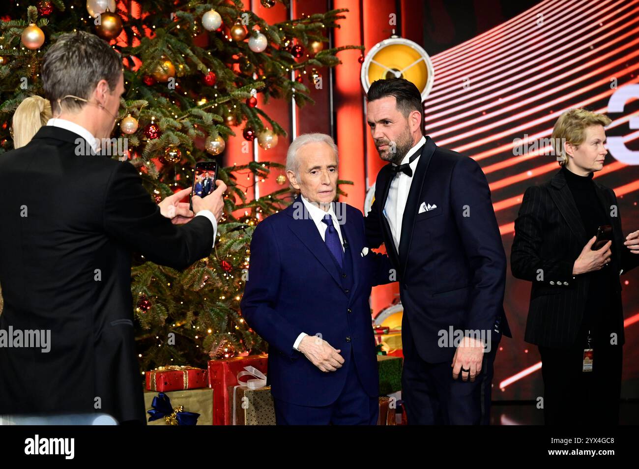 Sven Lorig, Stephanie Müller-Spirra, Jose Carreras und Matthias Killing ...