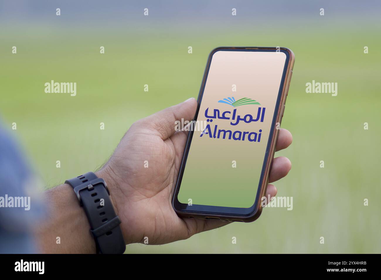 Almarai logo hi-res stock photography and images - Alamy