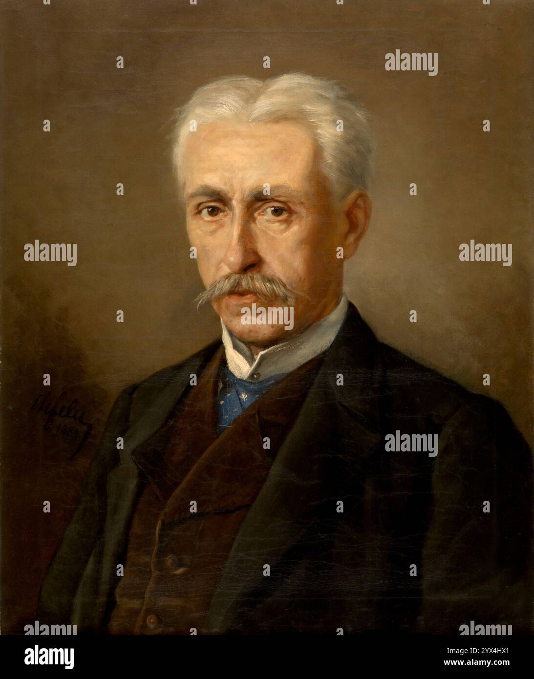 Mr Meyer, Father of Mrs Van Soom, 1884 Stock Photo - Alamy