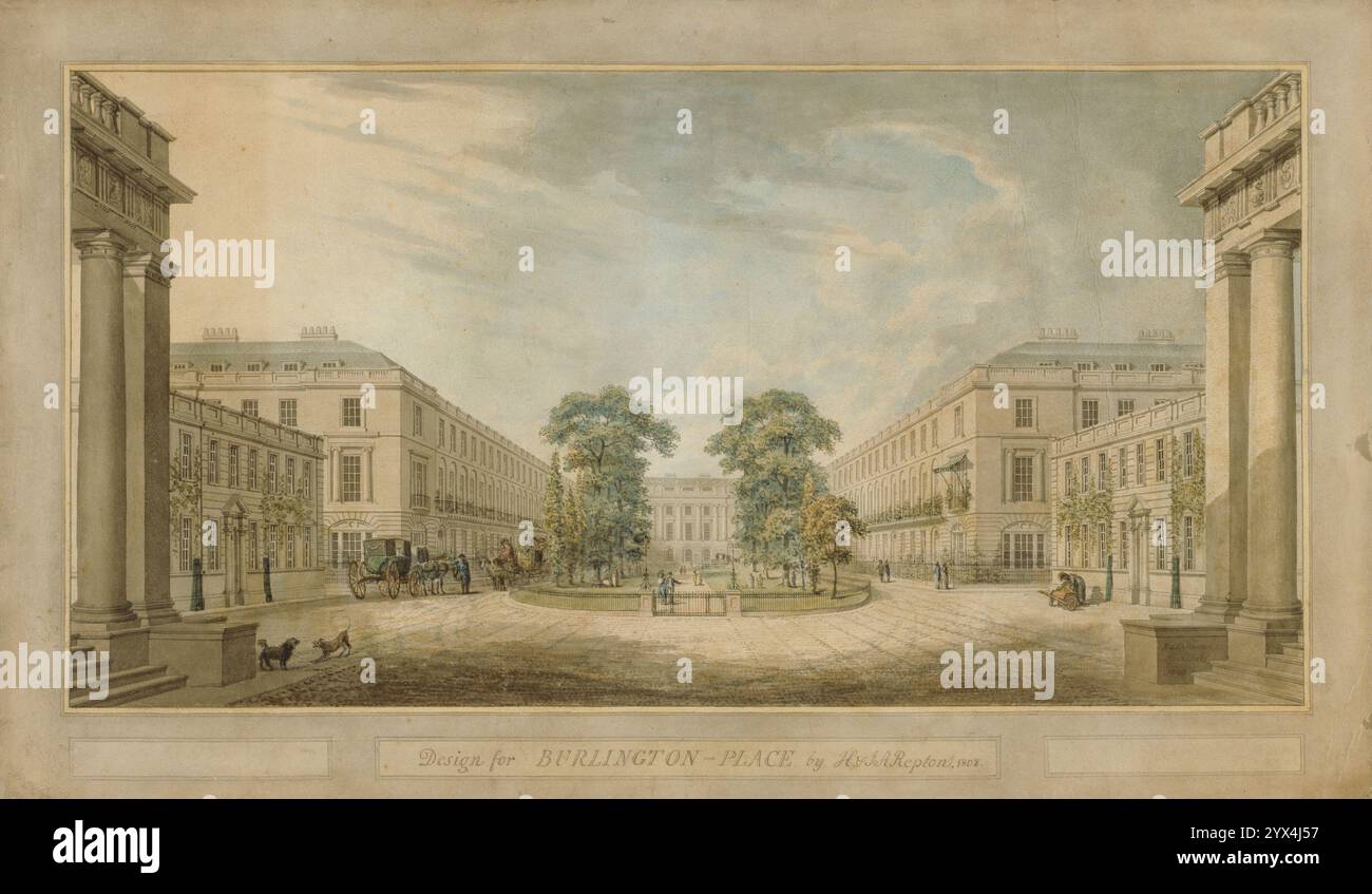 Design for 'Burlington Place', Burlington House site redevelopment ...