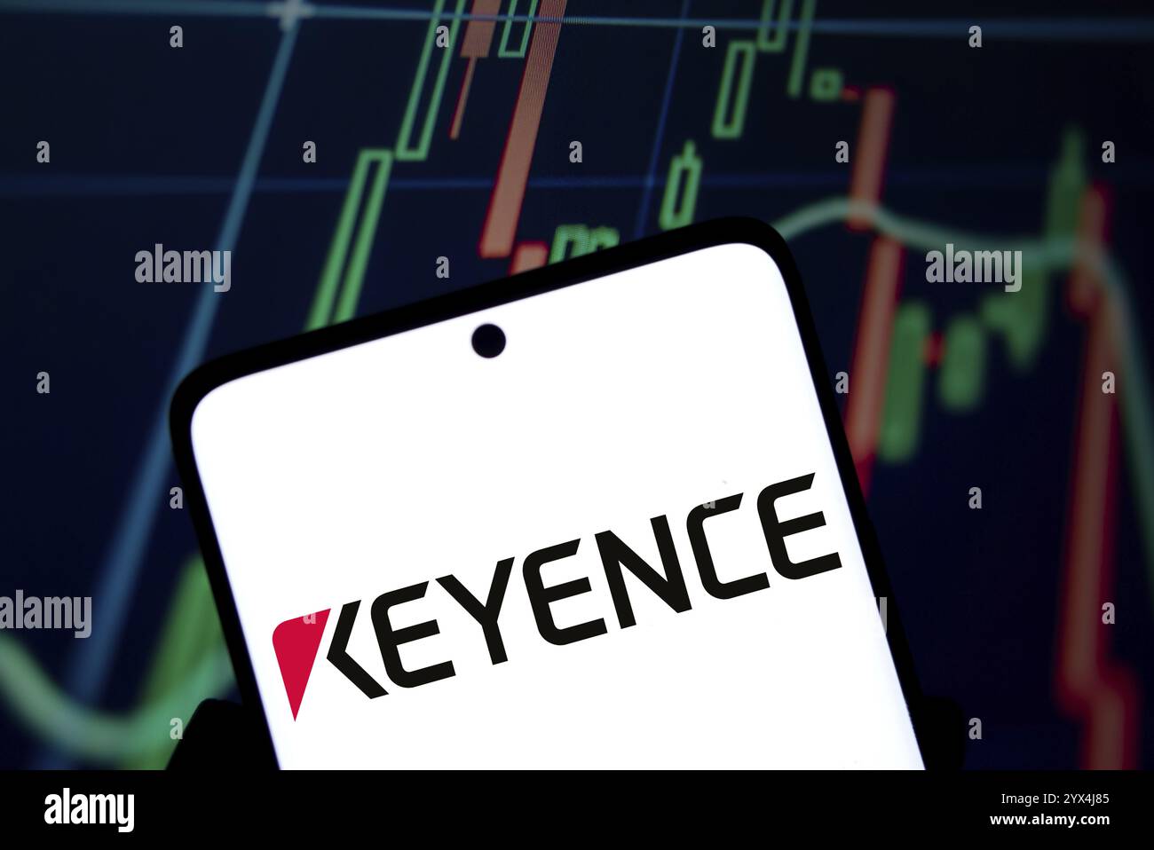 Keyence logo hi-res stock photography and images - Alamy