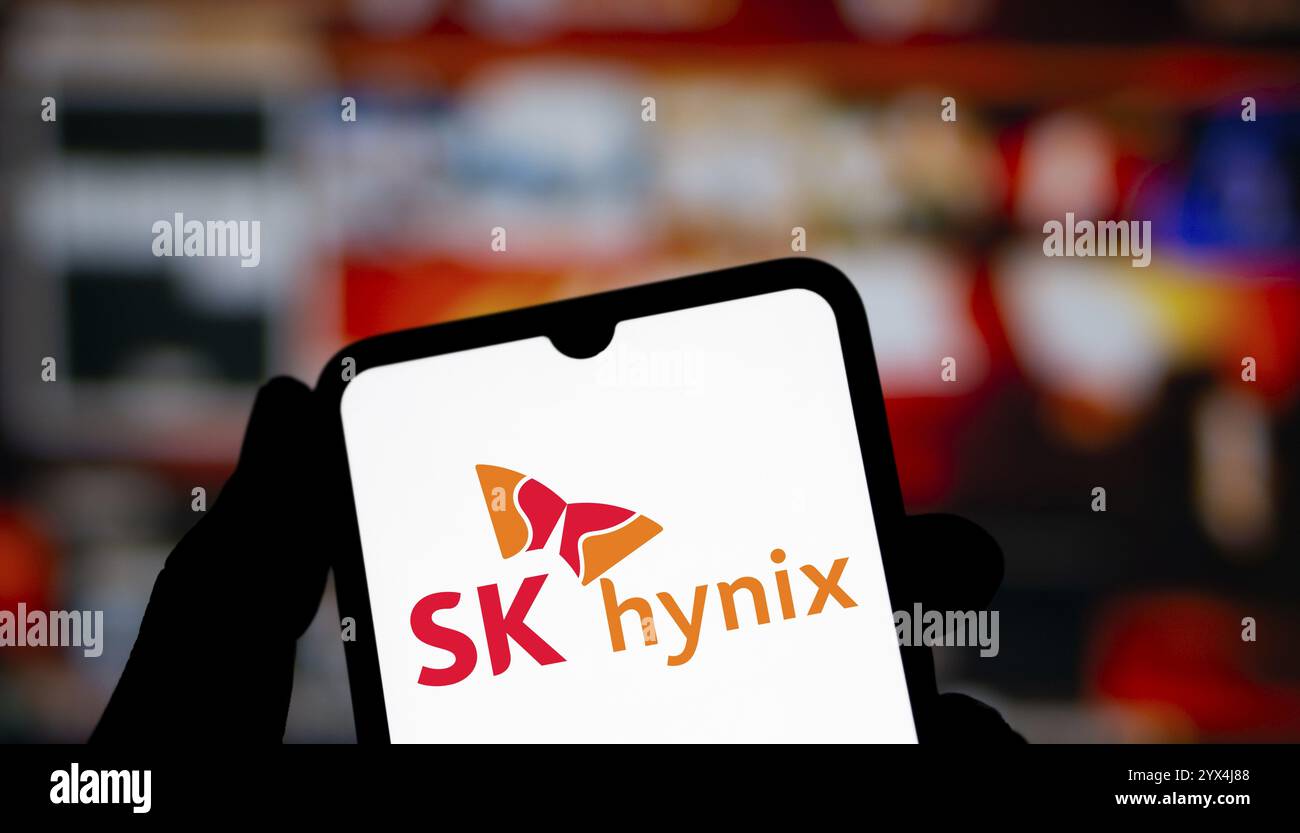 Sk hynix logo hi-res stock photography and images - Alamy