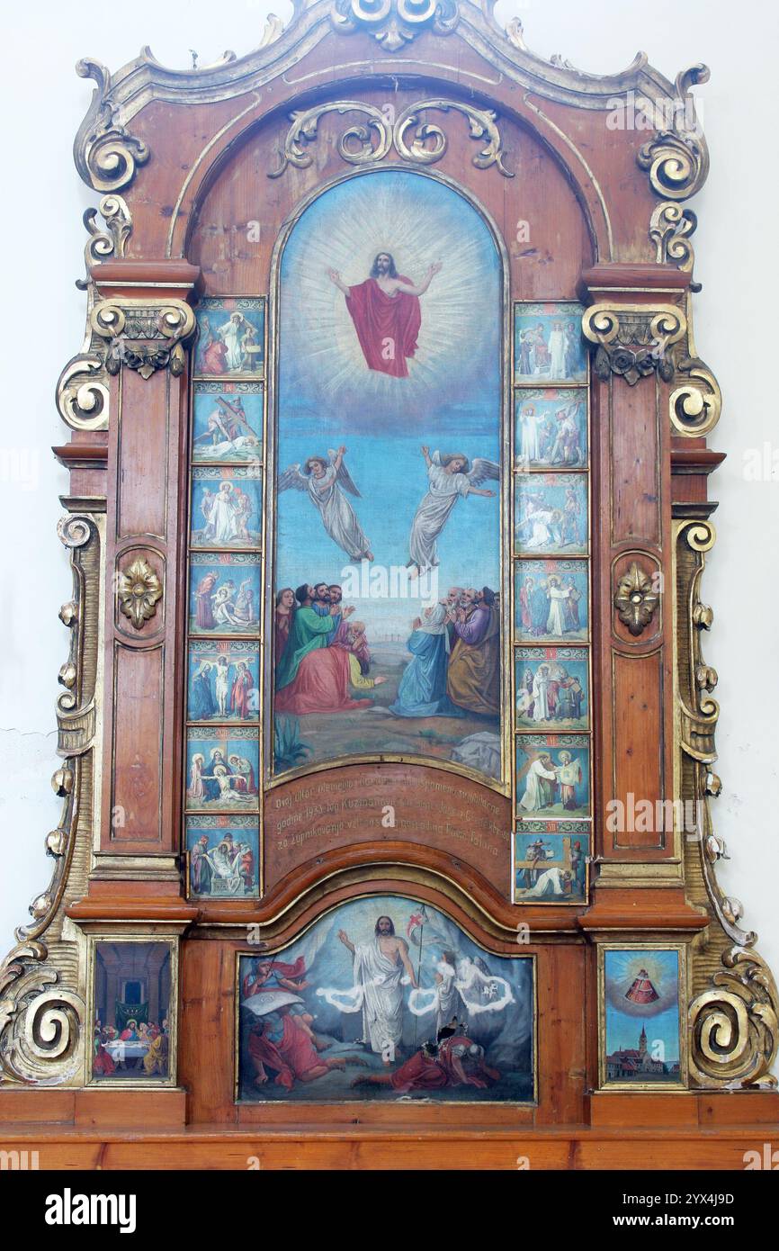 Altar of the Ascension of the Lord in the Church of Saint Mary ...