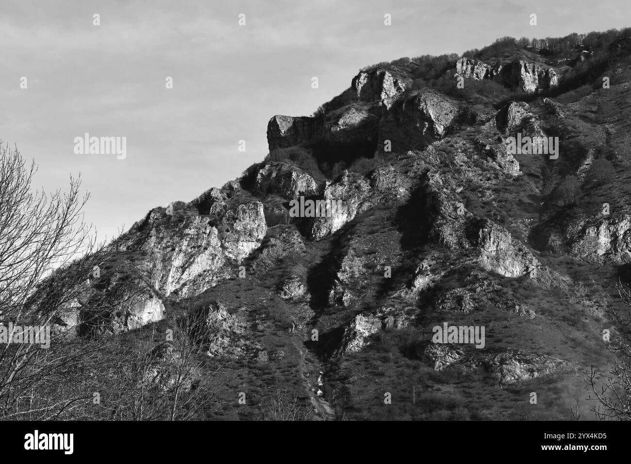 Rock formations near Terme di Valdieri, Maritime Alps Natural Park ...