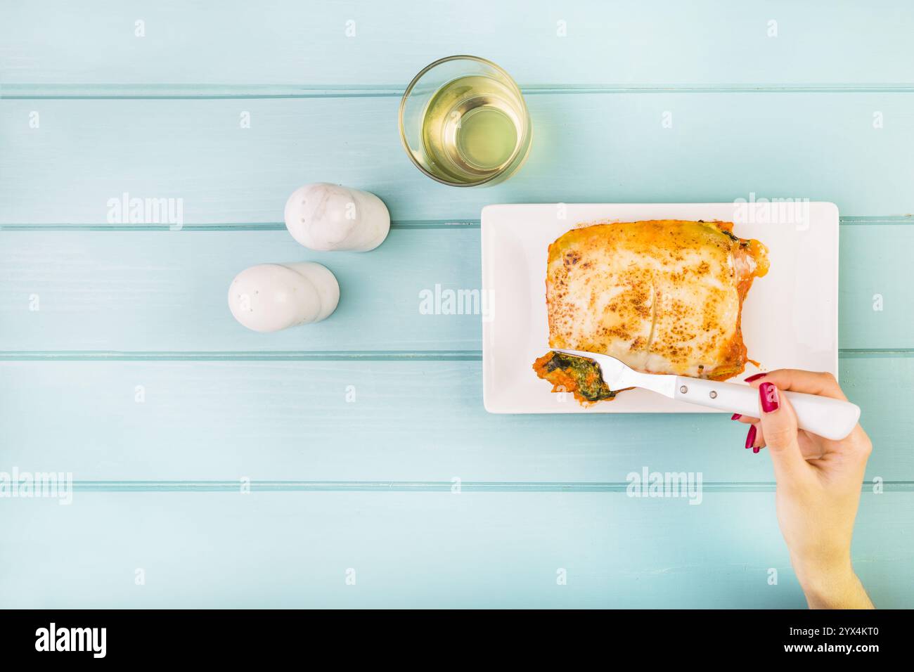 Human lasagne hi-res stock photography and images - Alamy