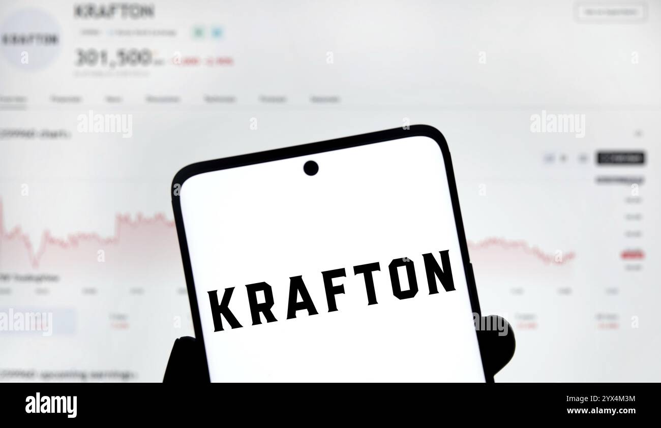 Krafton logo hi-res stock photography and images - Alamy