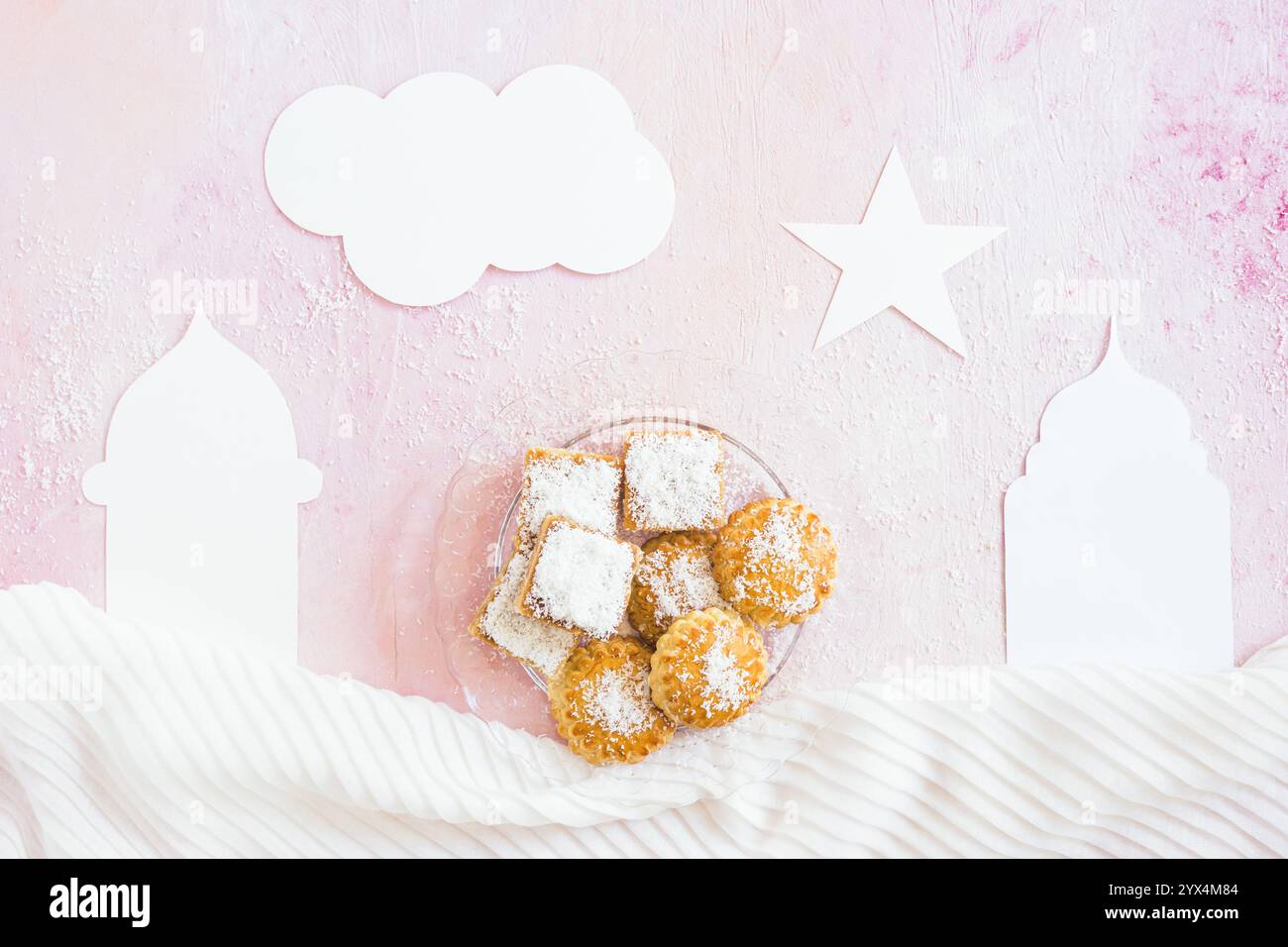 Traditional sweets mosque silhouette Stock Photo - Alamy