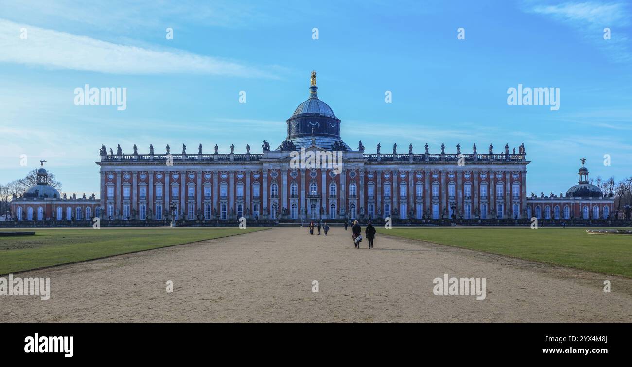 New Palace, Unesco World Heritage Park Sanssouci, Potsdam, Brandenburg ...