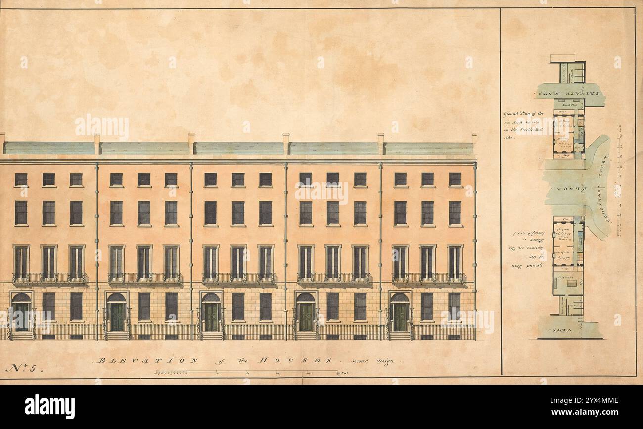 Design for the redevelopment of the Burlington House site, Piccadilly ...