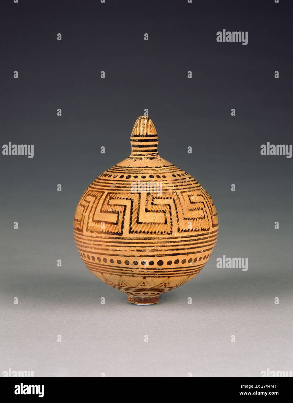 Pomegranate vase, 725-700 BC. Vase in the Form of a Pomegranate ...