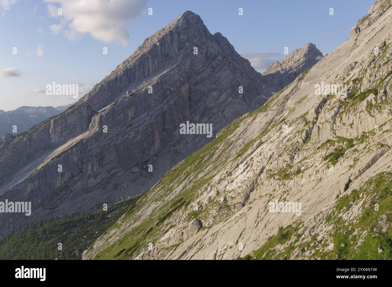 Kleiner Watzmann, mountain hiking, hiking, Berchtesgaden, Alps, Bavaria ...