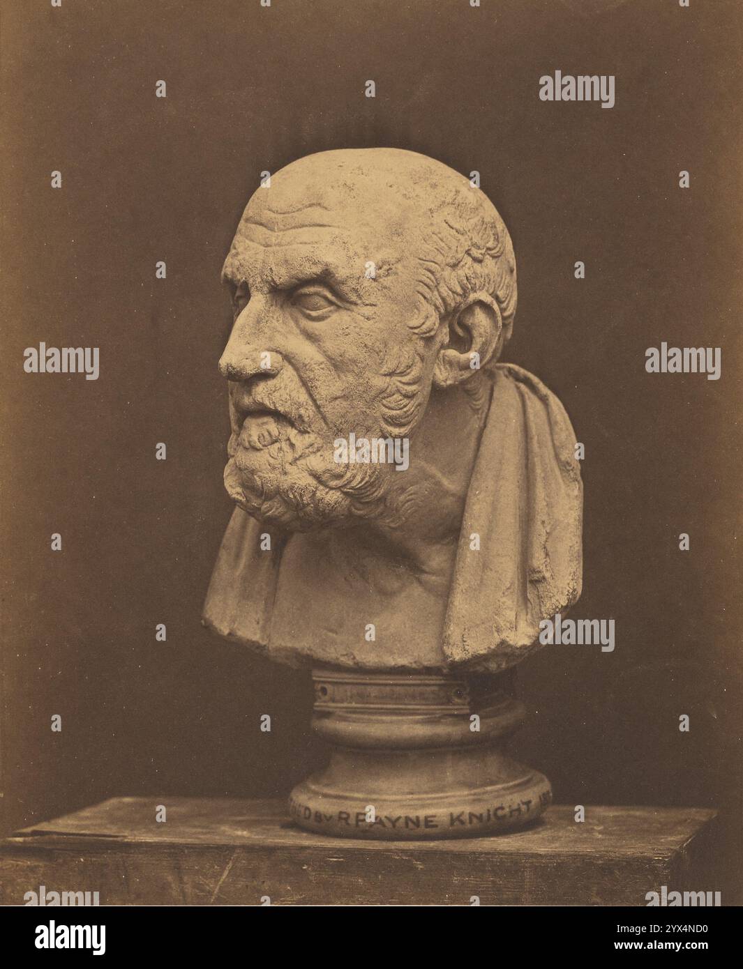 Chrysippos, about 1853-1859. Additional Info: Portrait bust in the ...