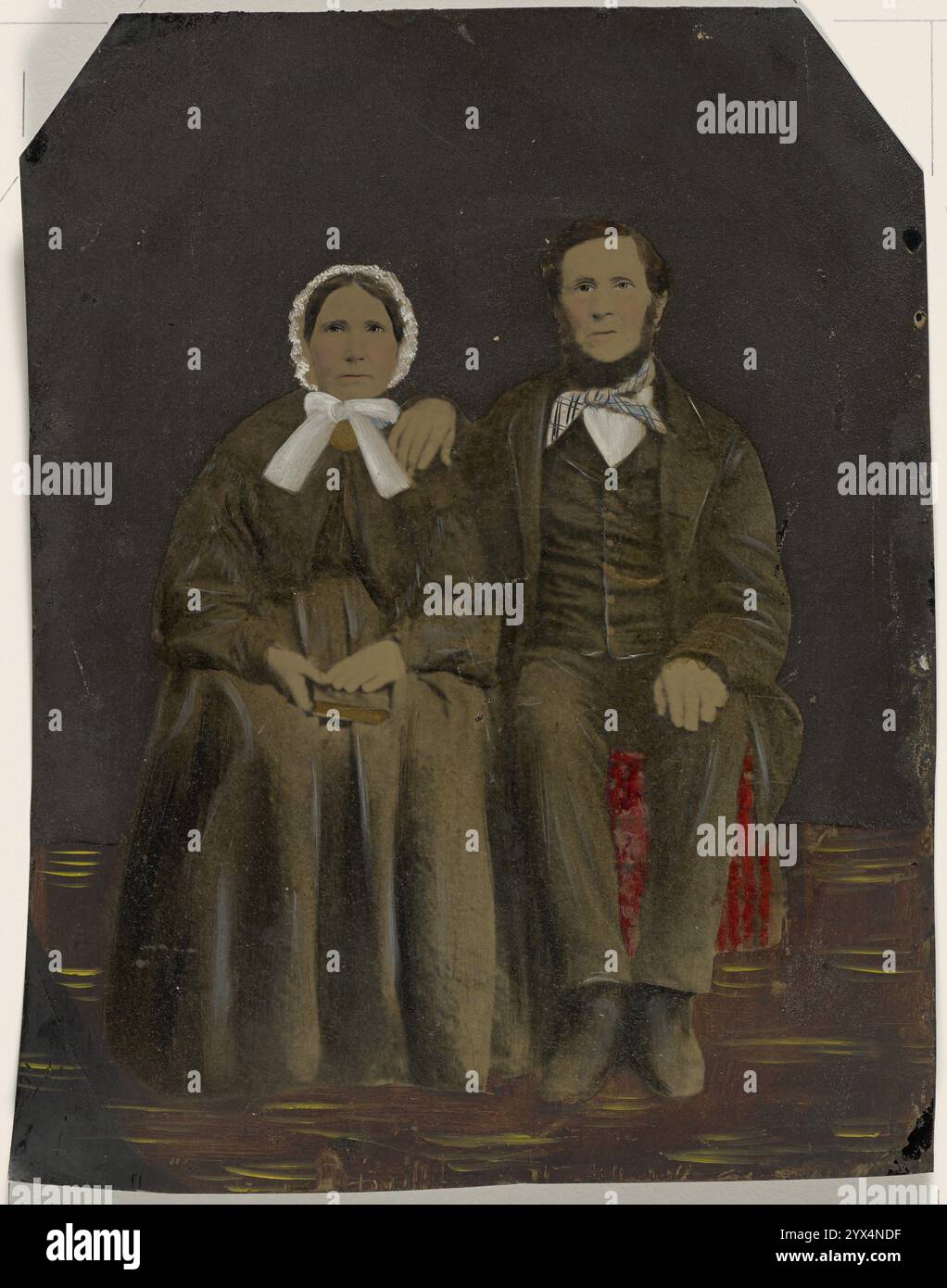Hand colored photograph couple hi-res stock photography and images - Alamy