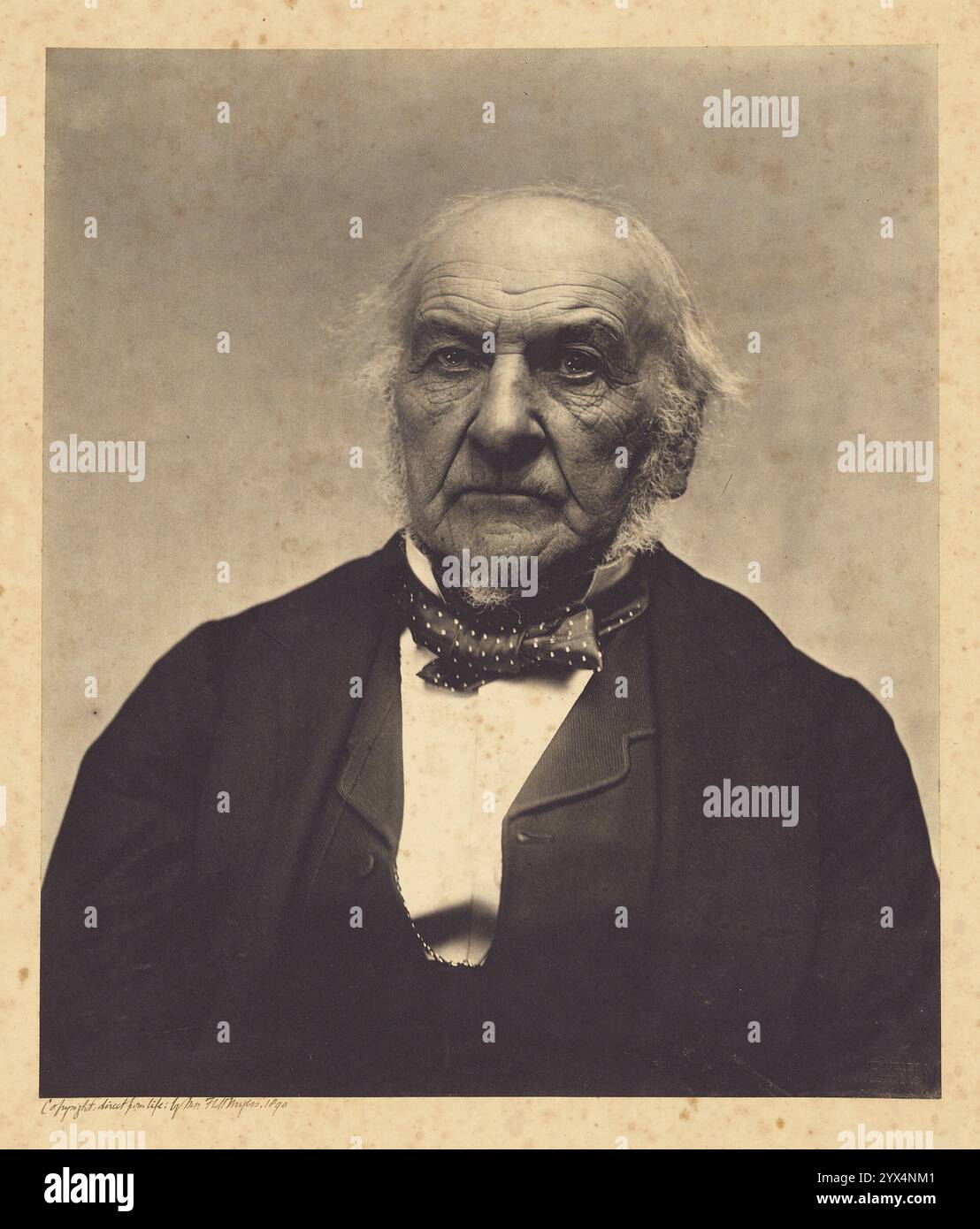 1890 portrait man facing hi-res stock photography and images - Alamy