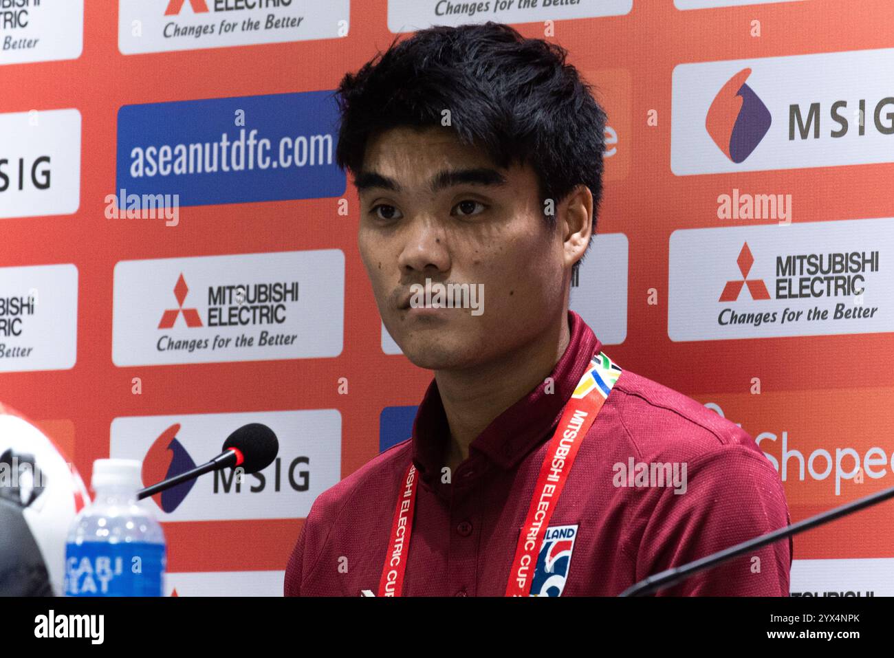 Bangkok, Thailand. 13th Dec, 2024. Peeradol Chamrasamee, of Thailand ...