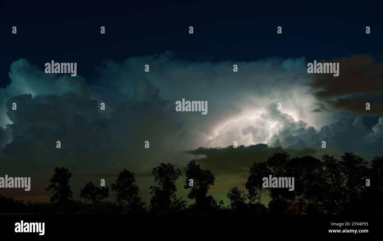 With forked lightning hi-res stock photography and images - Alamy