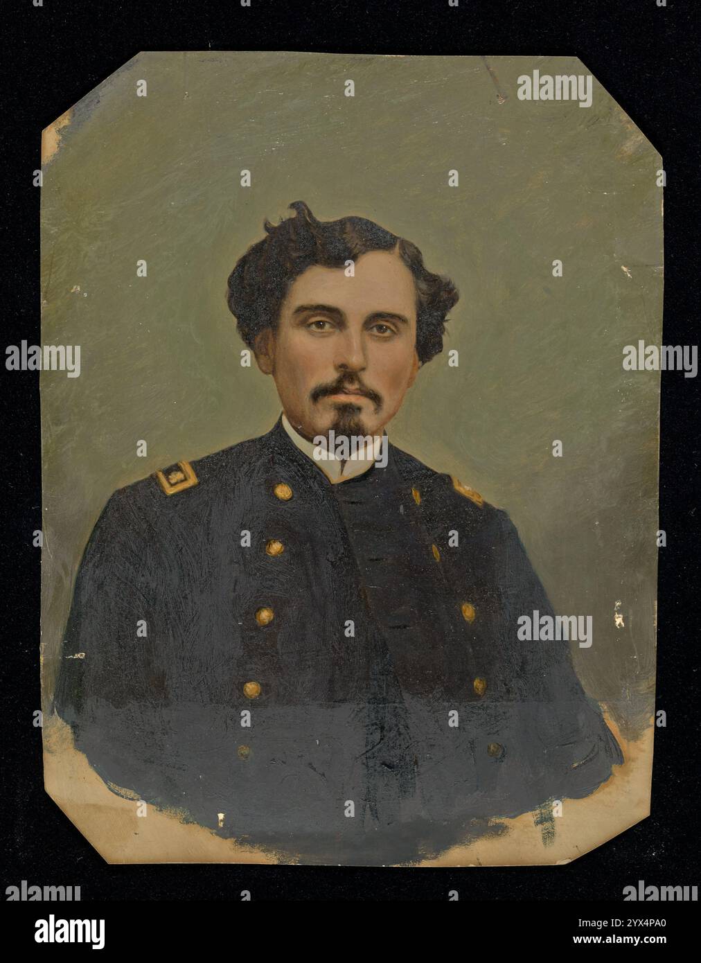 Portrait of Union Army Major, about 1862. Portrait of a Union Army ...