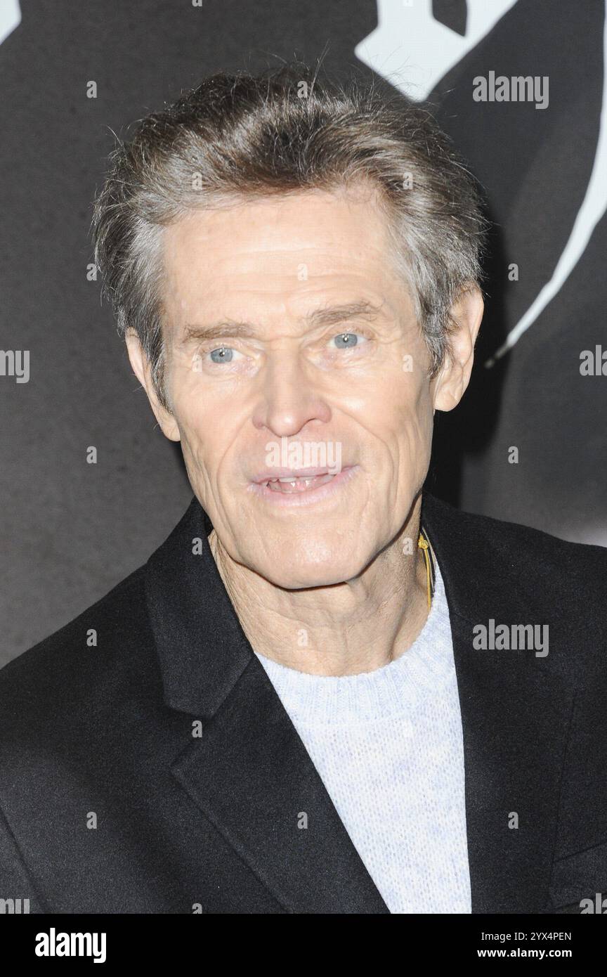Ca. 12th Dec, 2024. Willem Dafoe at arrivals for NOSFERATU Premiere ...